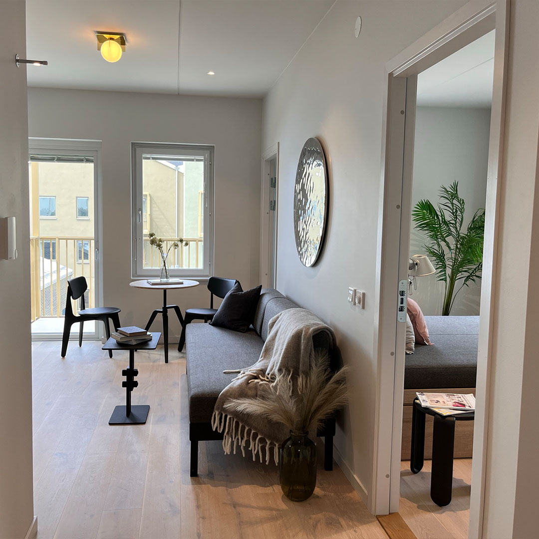 B2B en | Nya möblerade hyreslägenheter nära Stockholm