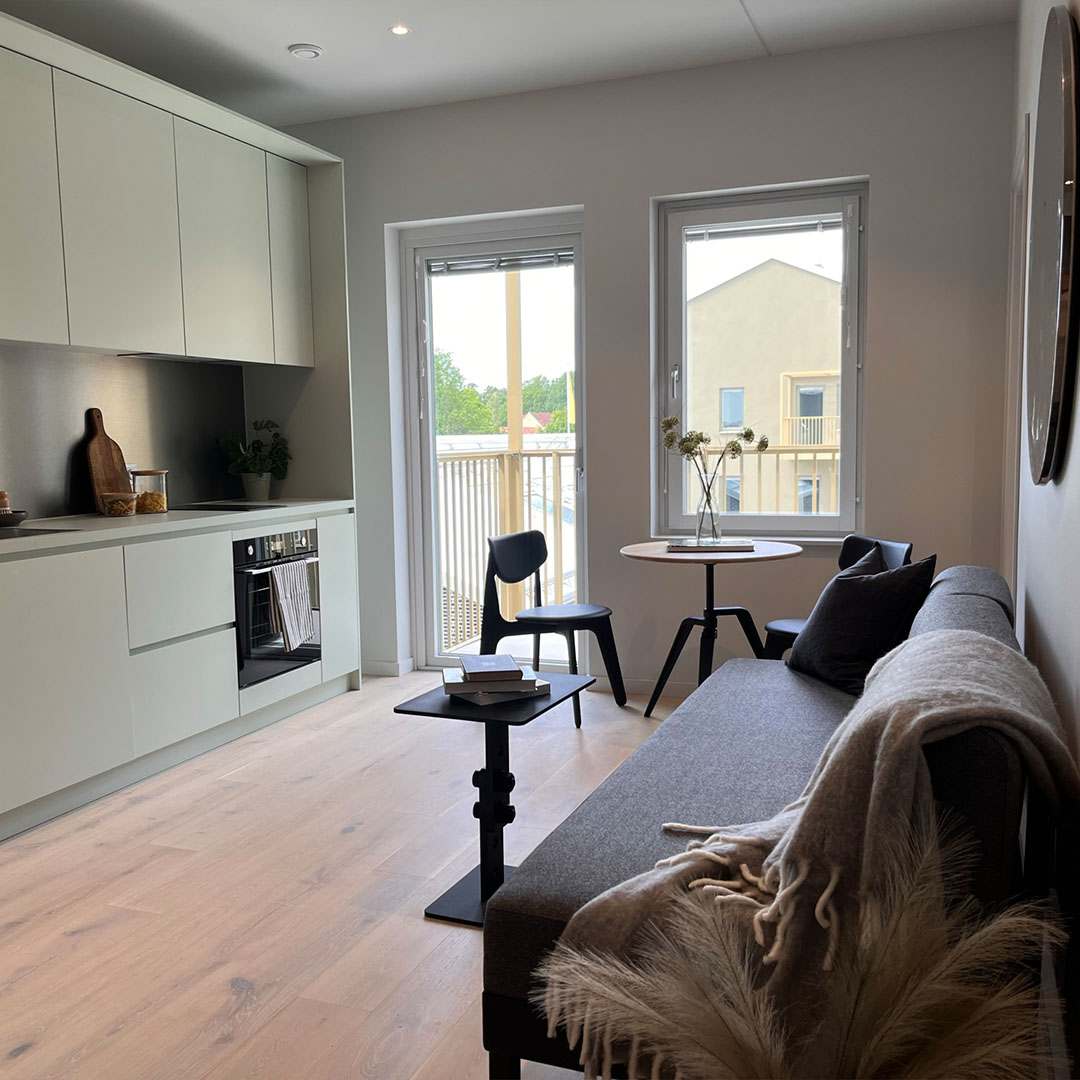 B2B en | Nya möblerade hyreslägenheter nära Stockholm